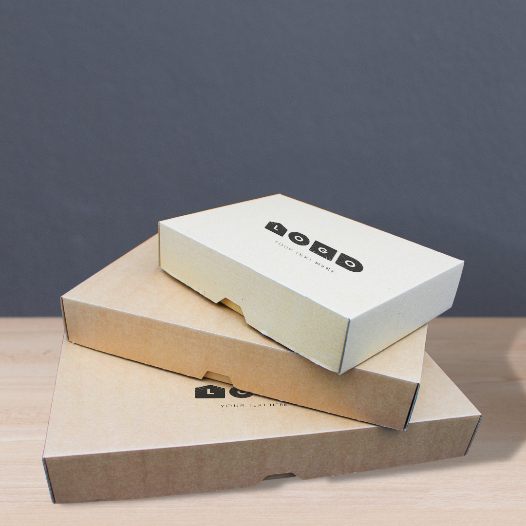 Fast Custom Printed Telescopic Box Sample | Brown